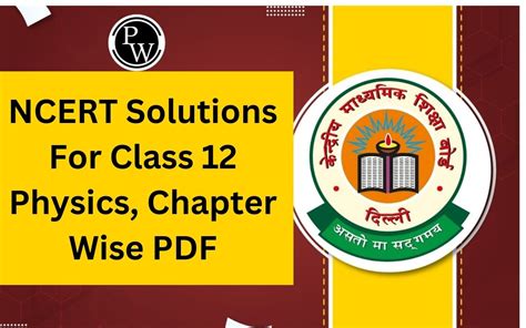 Image result for Class 12 Physics NCERT Exercise Solutions
