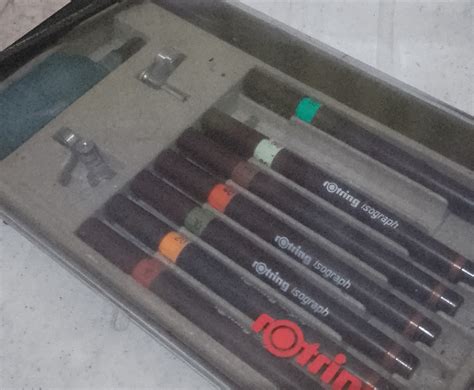 Image result for How to Clean Rotring Isograph Pens
