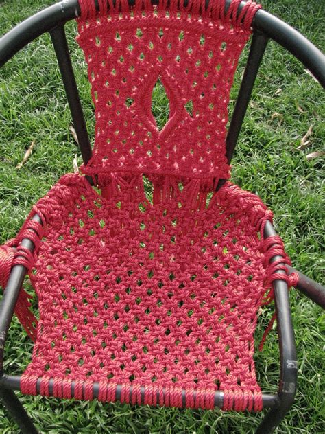 Image result for Macrame Chair Patterns