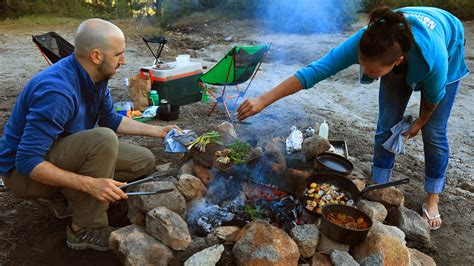 Image result for Backpack Camping Cooking