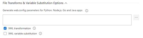 Image result for File Transform Web.config Azure DevOps