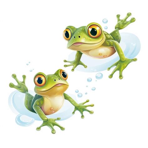 Image result for Frog Cartoon 2D Vector
