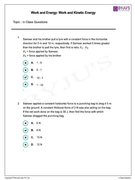 Image result for Chapter 2 Science Work and Energy Question Answer