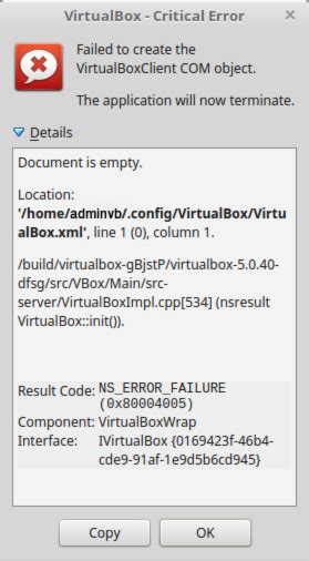 Image result for VBox Client Is Not Running