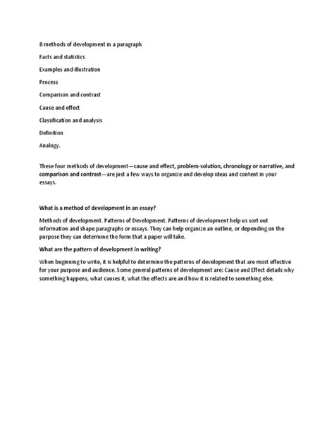 Image result for Methods of Development English