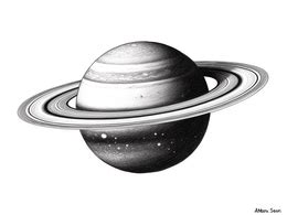 Image result for Saturn Drawing Inside Color