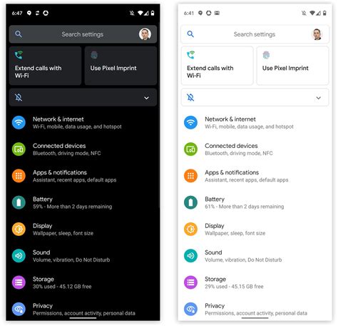 Image result for Android 10 Display and Style