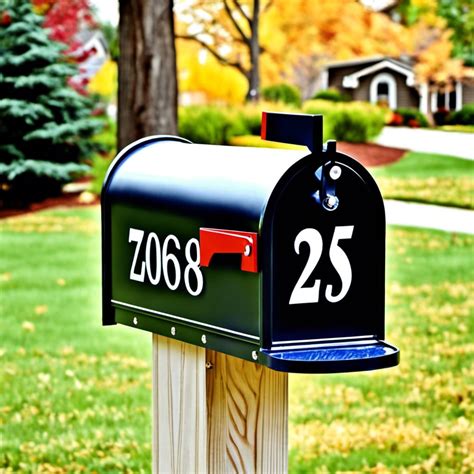Image result for Mailbox Numbers Design Ideas