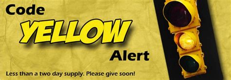 Image result for Code Yellow Alert