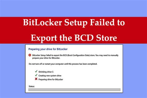 Image result for BitLocker Bcd Error