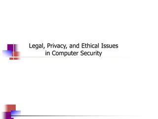 Image result for The Legal Issues Involved in the Secure Computer