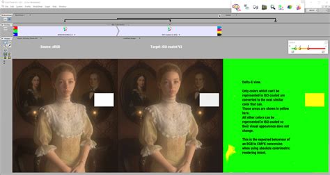 Image result for Relative vs Absolute Colorimetric Intent