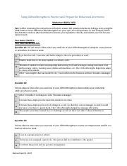 Image result for Star Method Worksheet PDF