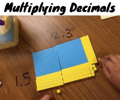 Image result for Multiplying Decimals Using 10 Blocks