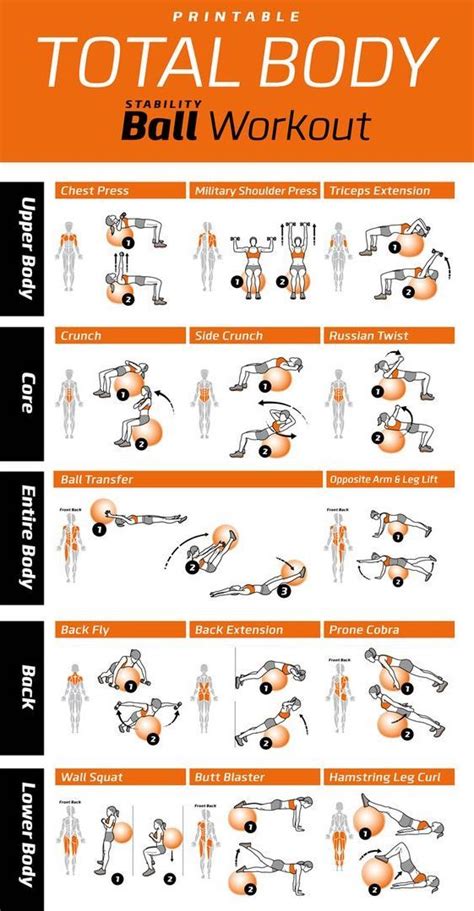 Image result for Mini Ball Exercise Chart