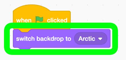Image result for Scratch Change Screen
