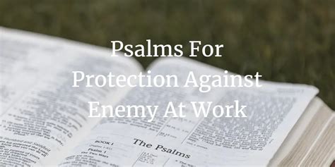 Image result for Psalms for Protection