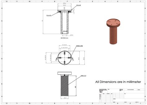 Image result for SolidWorks Engineering Drawing