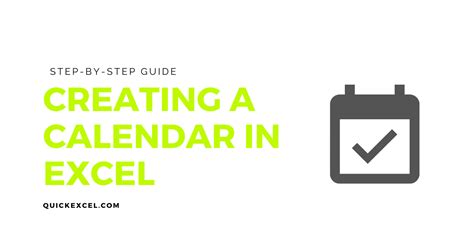 Image result for Creating a Calendar in Excel