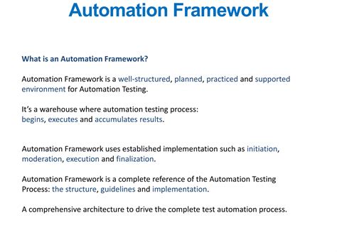 Image result for Automation Framework