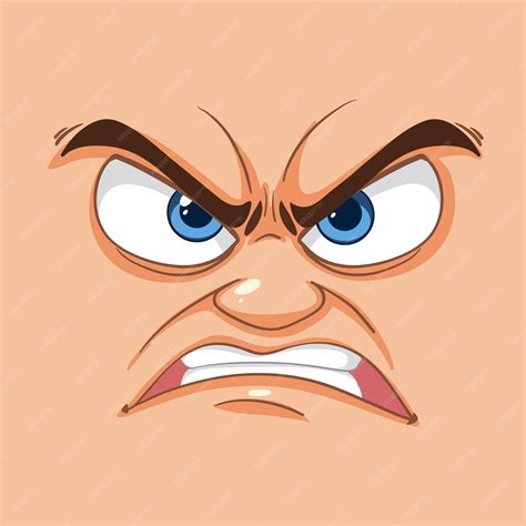 Image result for Angry Face Expression