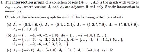 Image result for Intersection Graph