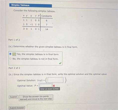 Image result for Simplex Tableau Explained