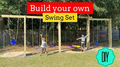 Image result for Build a Swing Set