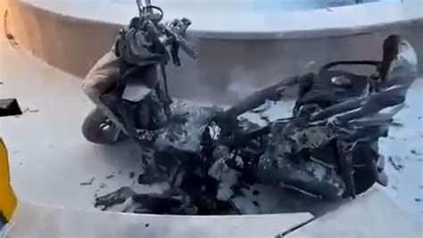 Image result for Motorcycle Explodes