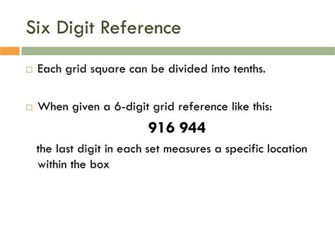 Image result for Six-Digit Grid Reference