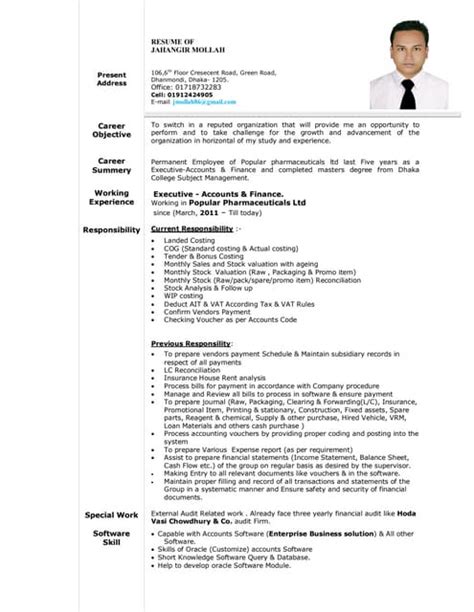 Image result for Update CV Format