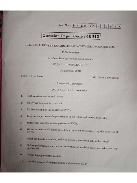 Image result for Deep Learning Question Answers