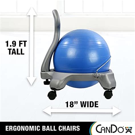 Snapklik.com : CanDo Childrens Ball Chair - Inflatable Ergonomic Active ...
