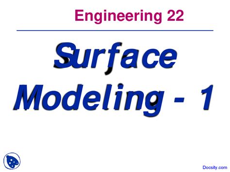 Image result for Surface Modeling Some Examples