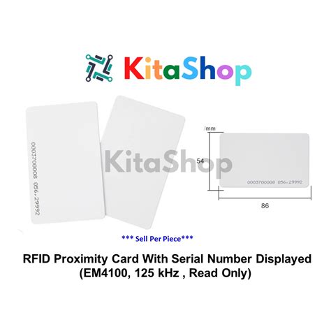Image result for RFID Card with Serial Number