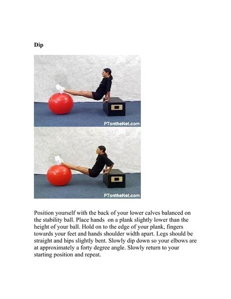Image result for Mini Stability Ball Exercises
