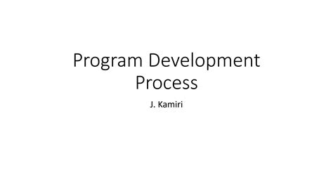 Image result for Process of Program Development Psychology