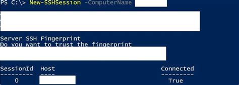 Image result for SSH PowerShell Command