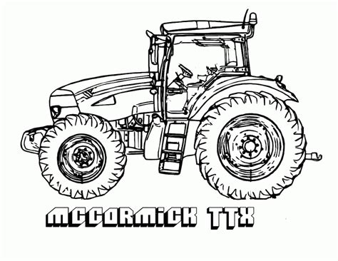 Image result for Tractor Color Pages