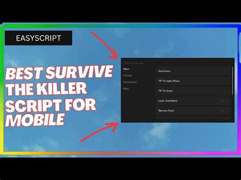 Image result for Survive the Killer GUI Script Pastebin 2022