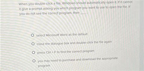 Image result for Double Click to Open File