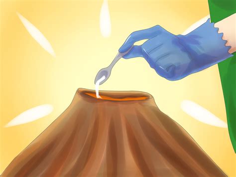 Image result for How to Make a Volcano Eruption Using a Cup