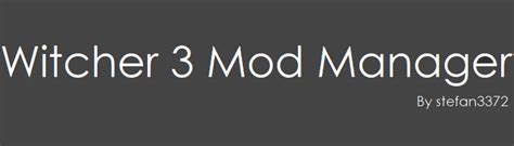 Image result for Installing Witcher 3 Mods