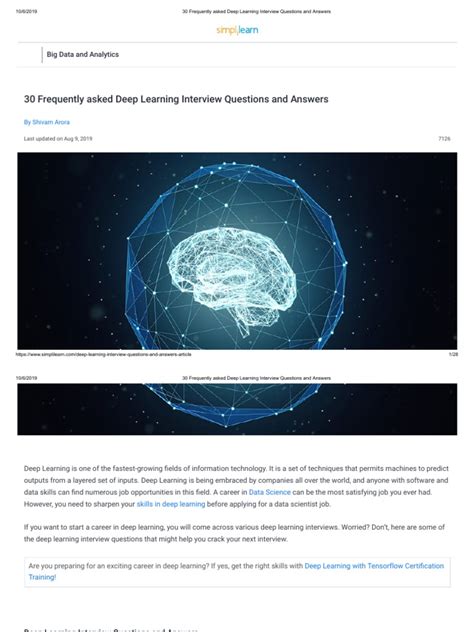 Image result for Deep Learning Question Answers