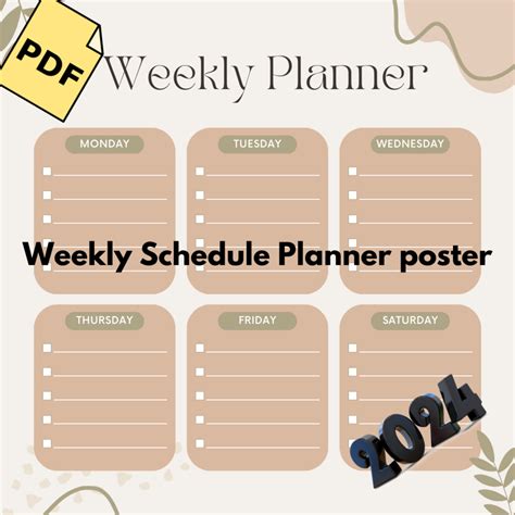 Image result for Example of a Schedule Post Planner