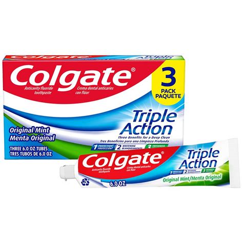 Image result for Colgate Triple Action Toothpaste