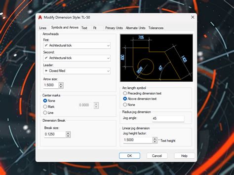 Image result for Dimstyle AutoCAD