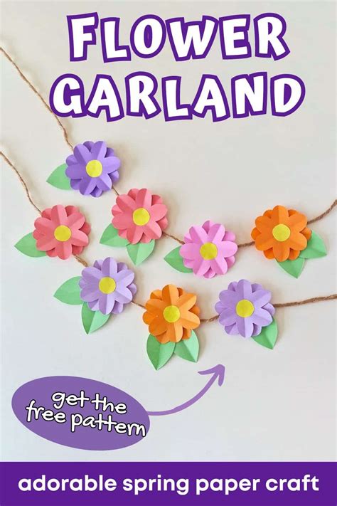 Image result for Spring Paper Flower Garland