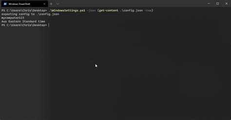 Image result for How to Set Config File to JSON From PowerShell