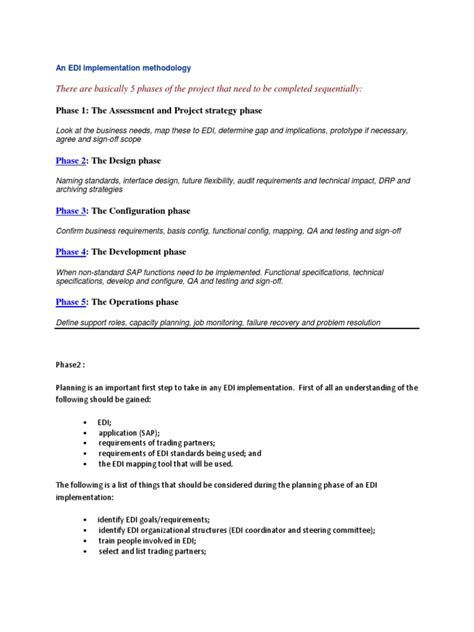 Image result for Edi Software Implementation PDF